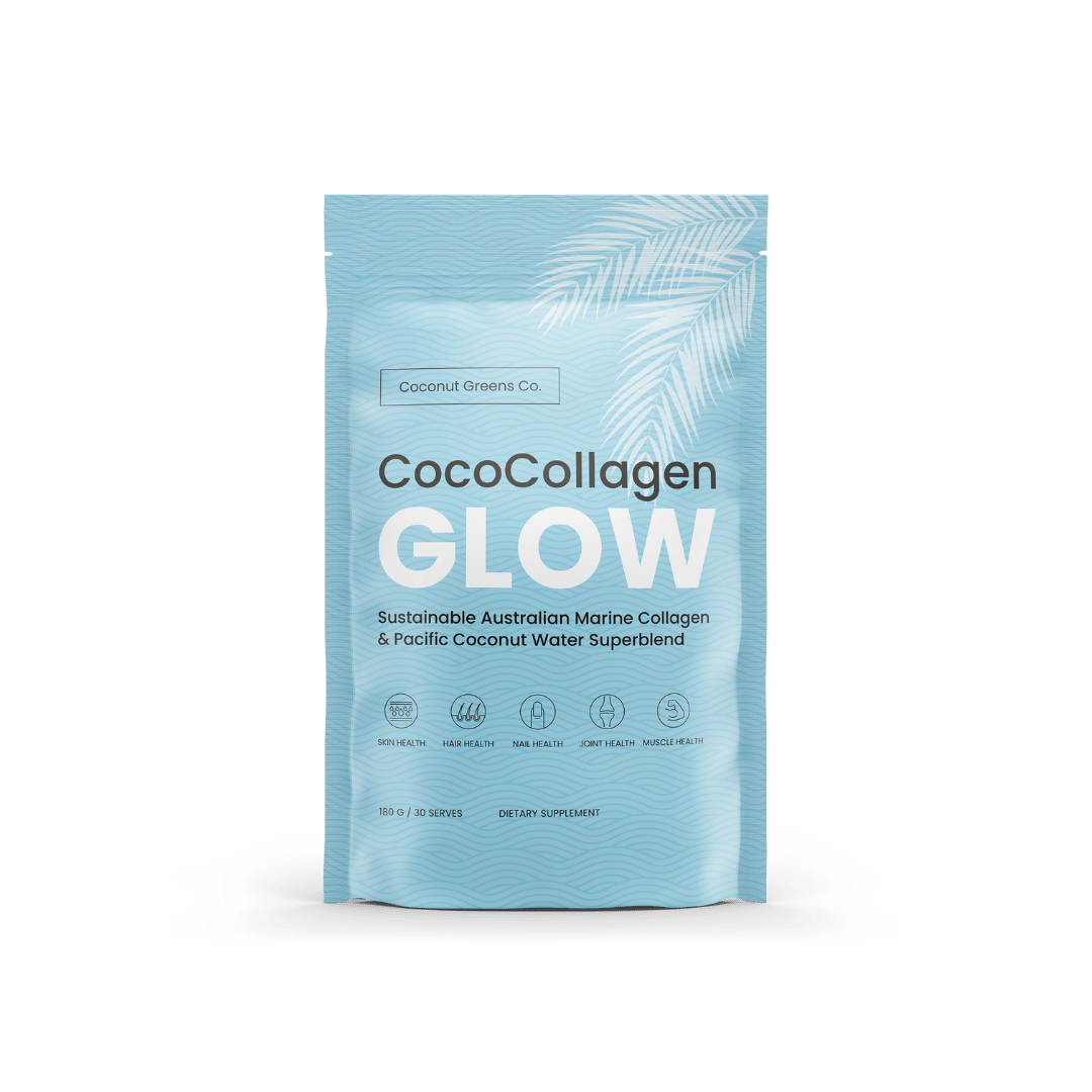 CocoCollagen GLOW – Marine Collagen with Coconut Water | 180g Powder